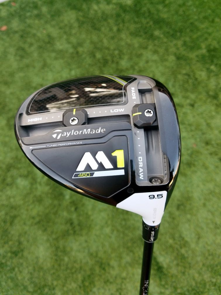 Taylormade M1 Golf Driver 2017 460 9.5* w. KuroKage 60 Stiff Graphite ...