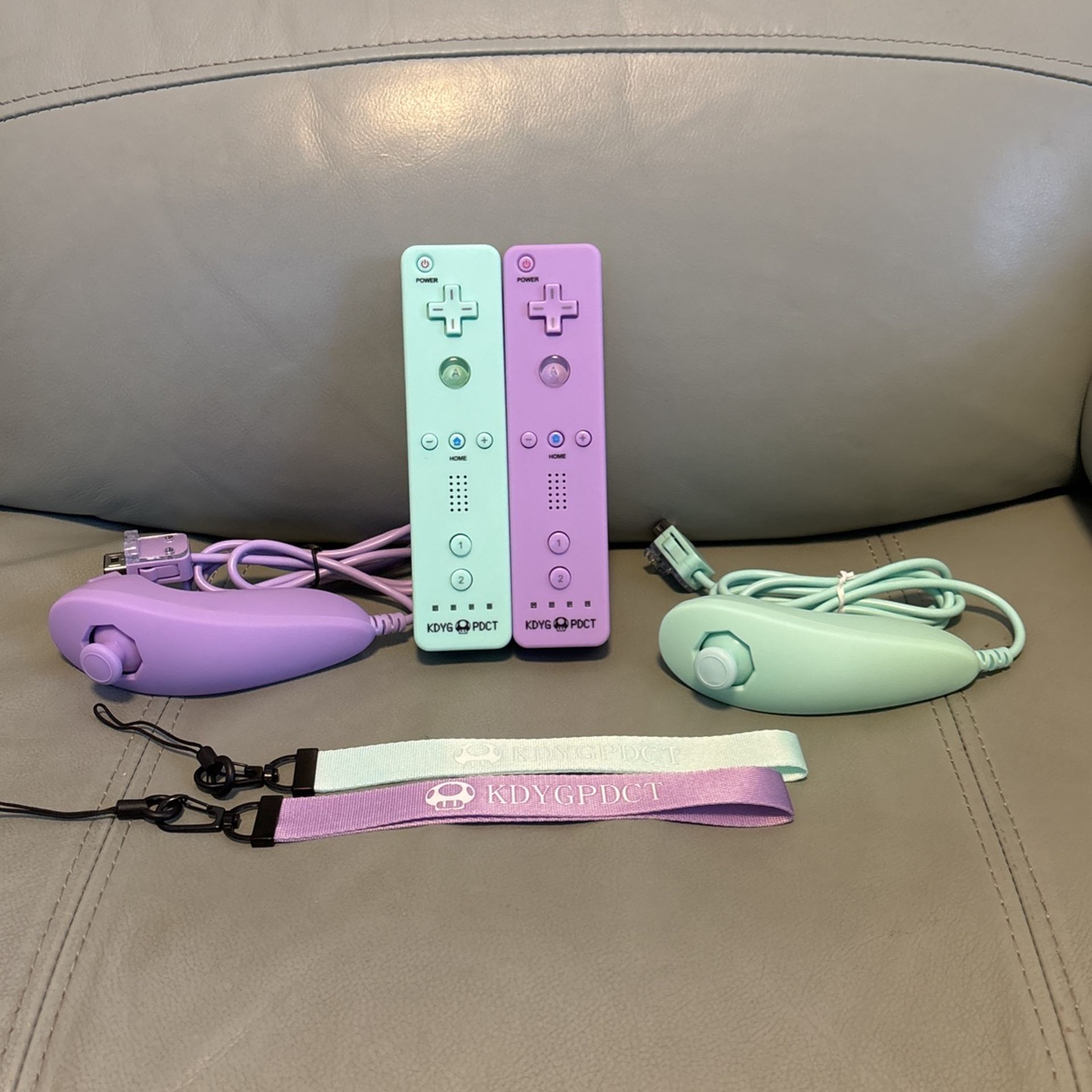 KDYGPDCT 2 Pack Wii Remote with Nunchuck,Wii Controller with 2 ...