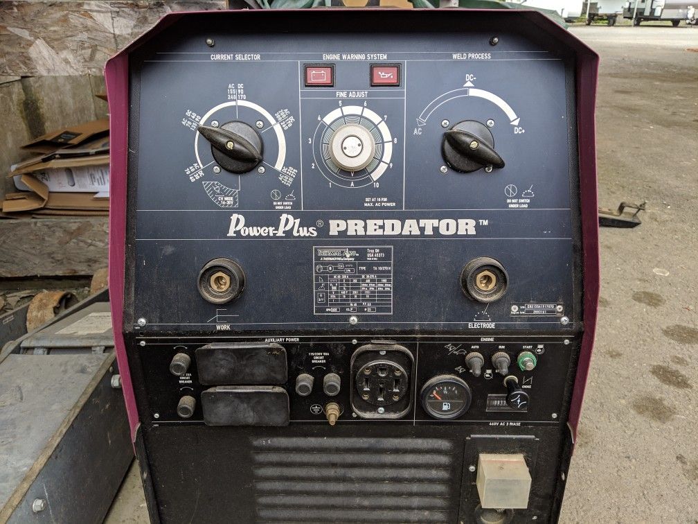Welder / Generator Thermal ARC Predator TA 10/270 Power Plus w/ ONLY 81 ...