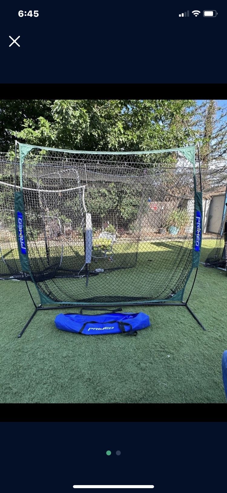 Batting Pitching Net PRIMED, softball baseball for Sale in Fresno, CA ...