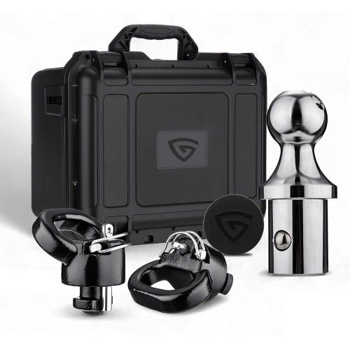 60618 Puck System Gooseneck Hitch Ball Kit Compatible with 2013-2025 ...