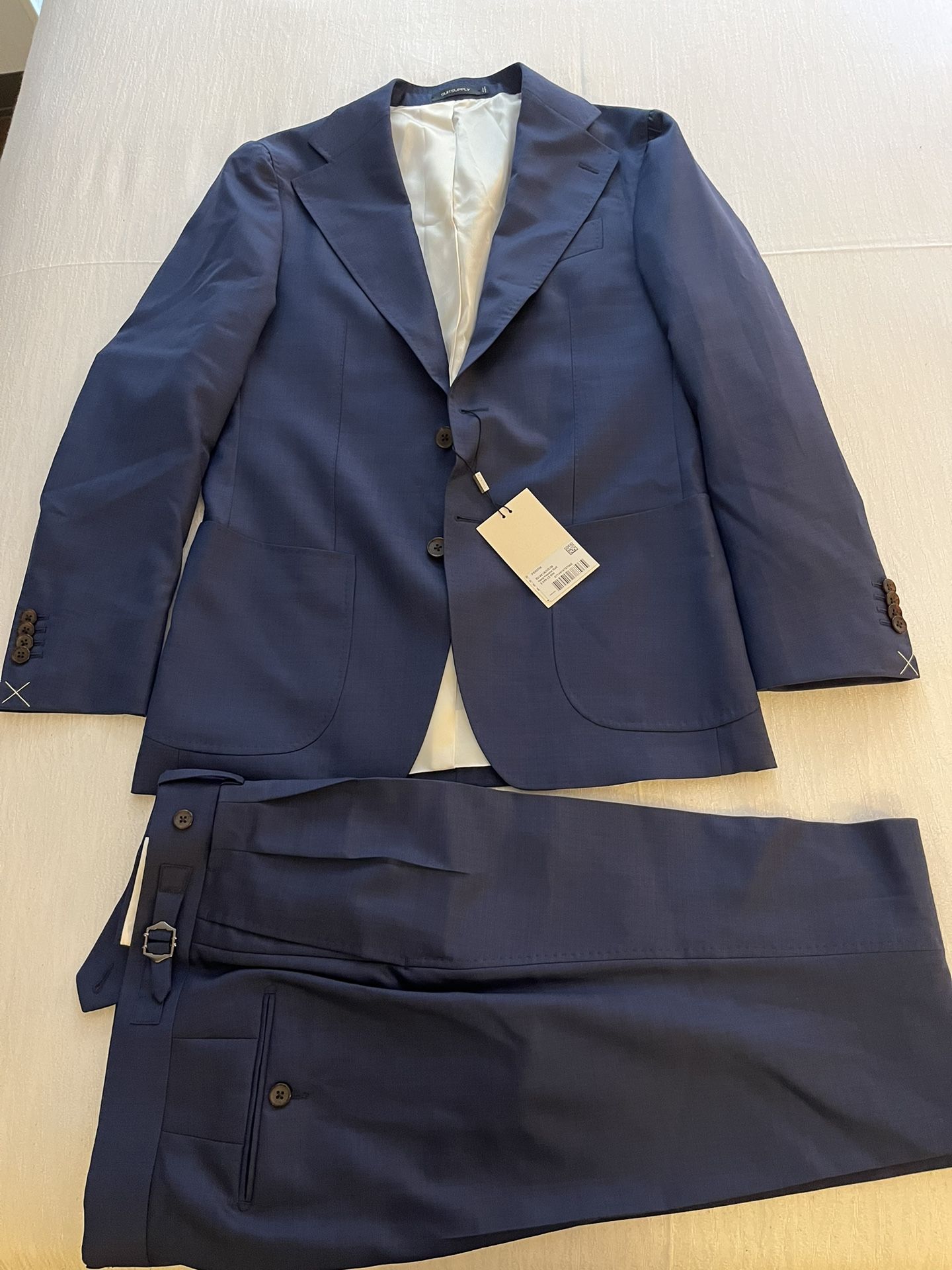 SELL TODAY - Men’s BRAND NEW SUITSUPPLY Havana Suit Sz 38R, 32 Pants ...