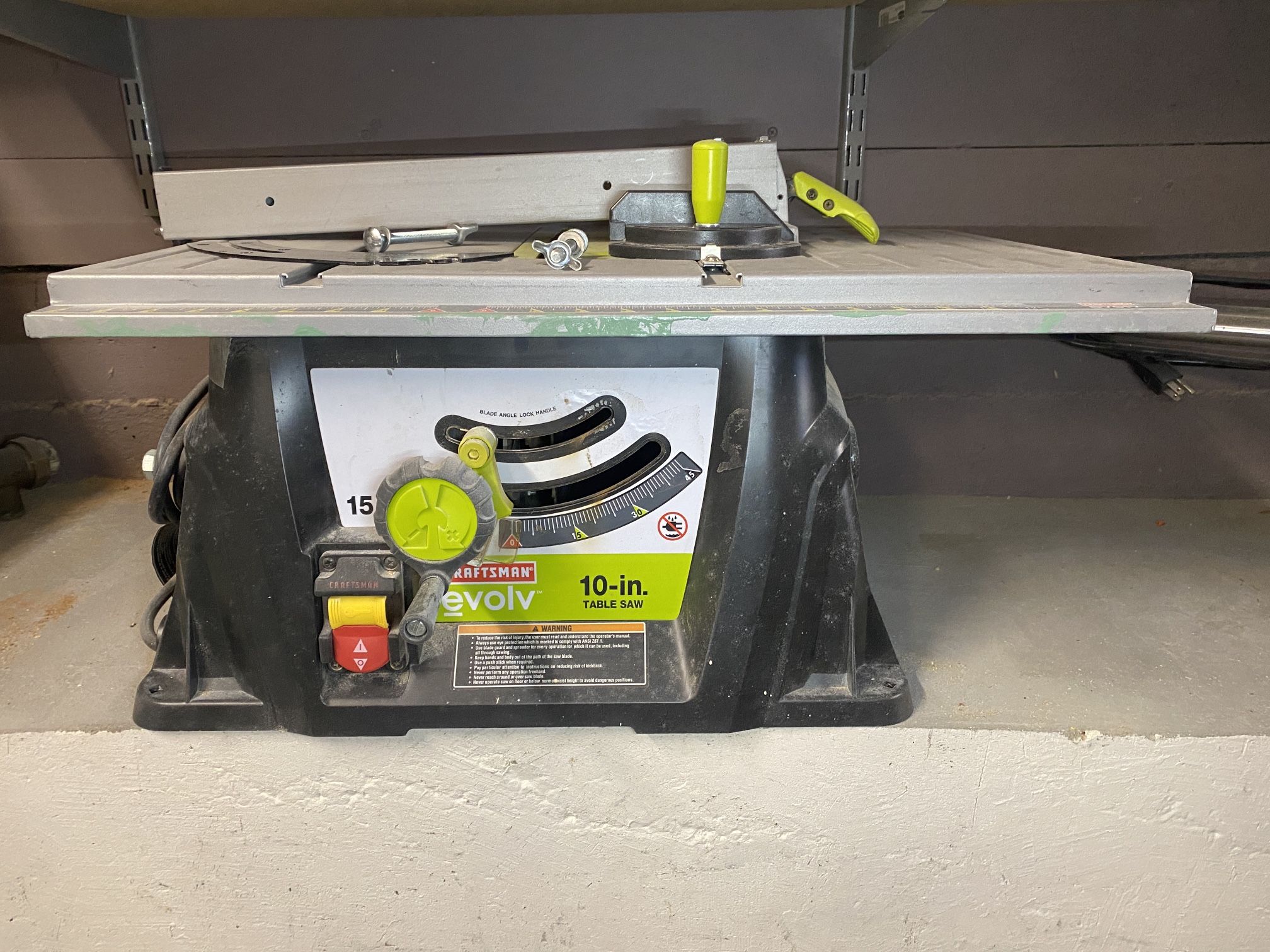 Evolv 10 table saw store