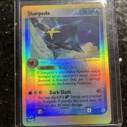 Pokemon Sharpedo Card