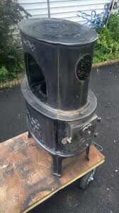 Scandinavian Wood Burning Stove 1970s by L. Lang & Company Model 6303 ...