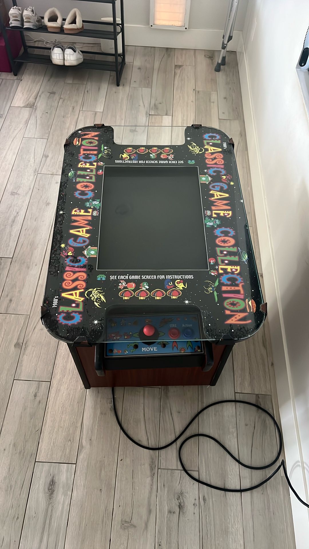 Classic 1980's Game Collection Cocktail Table Arcade Machine for Sale ...