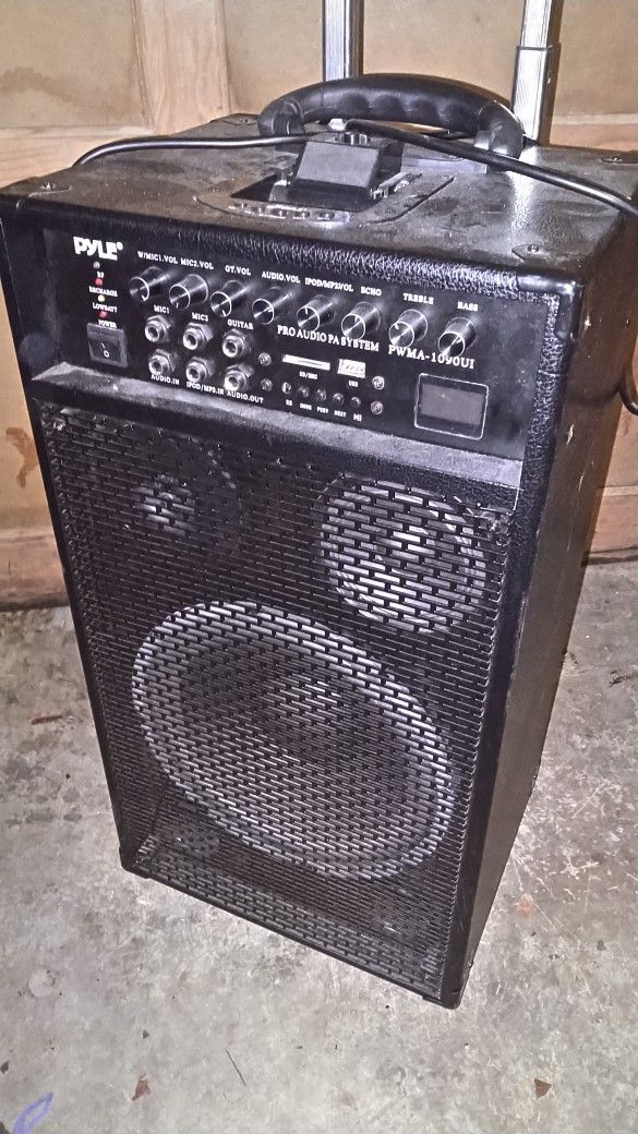 PYLE Model PWMA-1090UI Portable PA System for Sale in Snohomish, WA ...