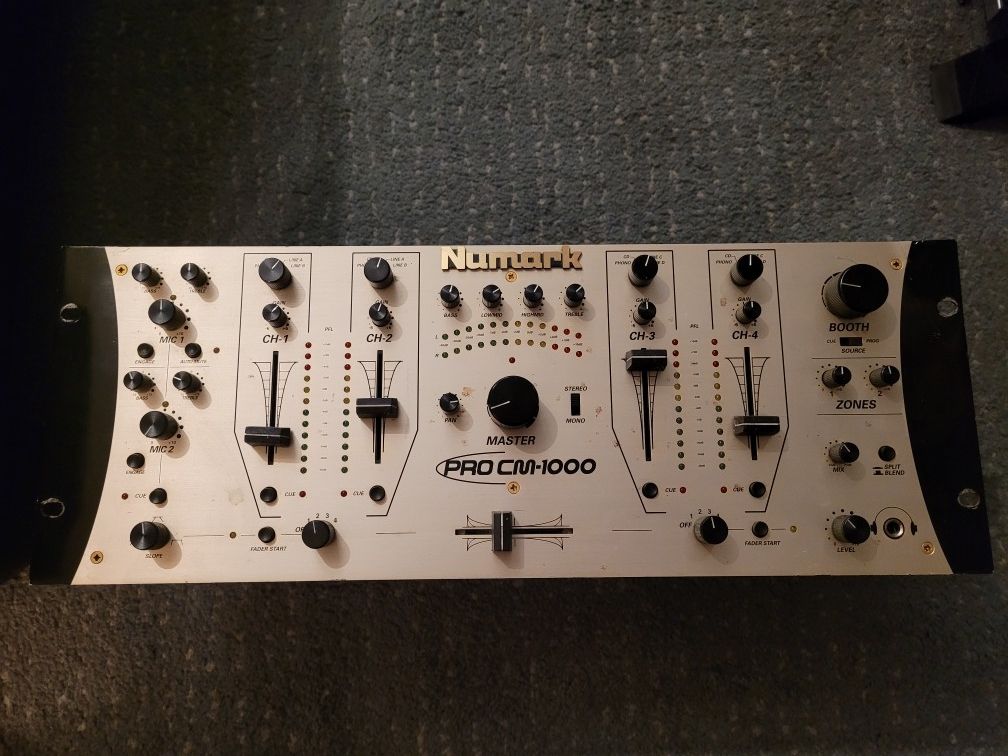 Numark Pro CM1000 club mixer for Sale in Monterey Park, CA - OfferUp