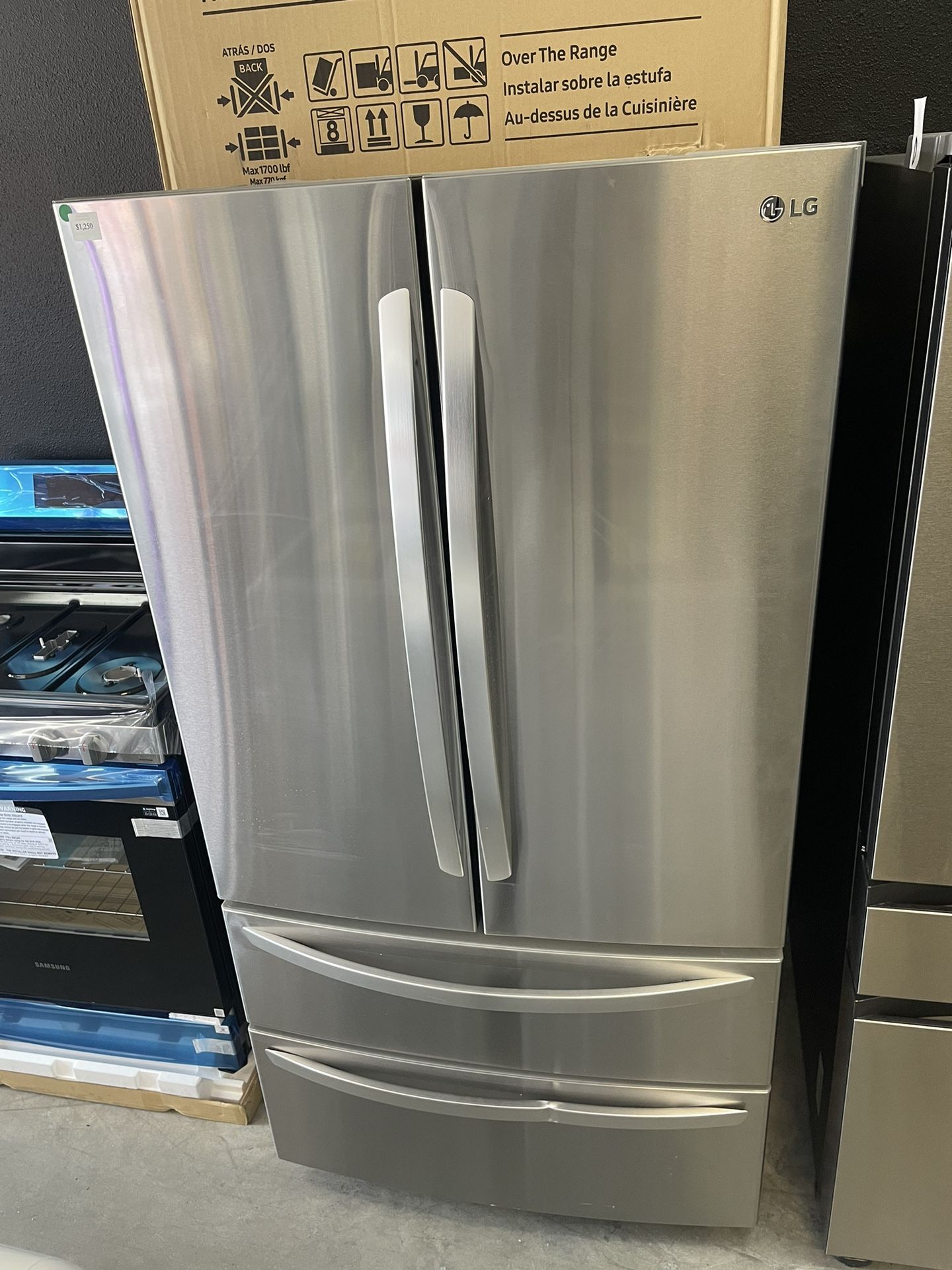 Lg 4 Door Plain Face Refrigerator With Internal Water & Ice for Sale in ...