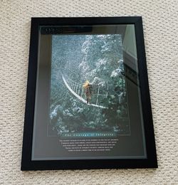 The Courage Of Integrity Poster