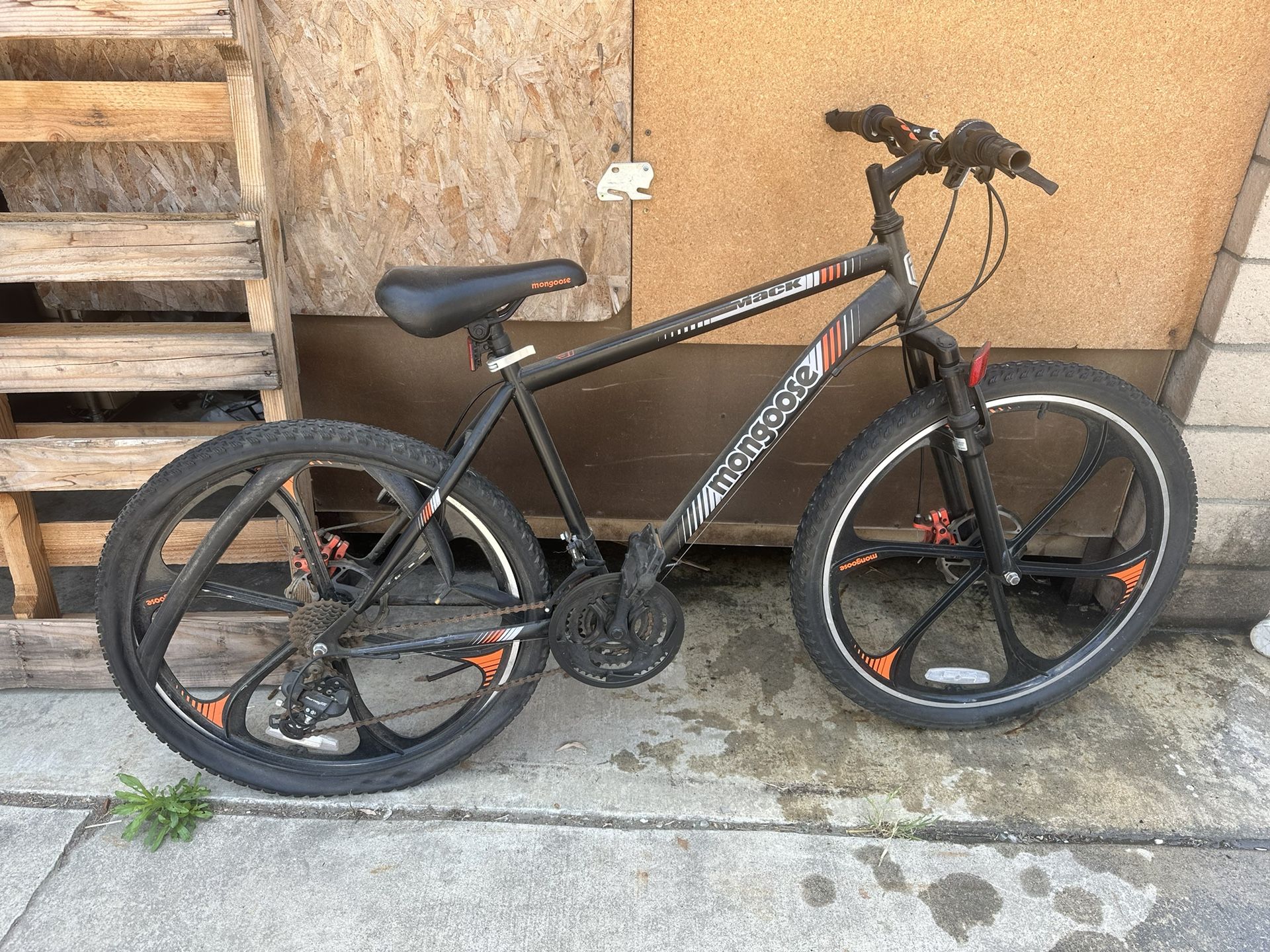 Mongoose Mountain Bike Orange
