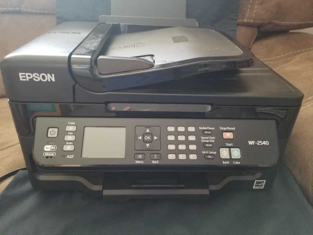 Epson WF-2540 wireless copier, scanner and fax machine for Sale in ...