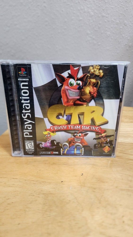 CTR Crash Team Racing (Sony PlayStation 1 PS1) Black Label CIB for Sale ...