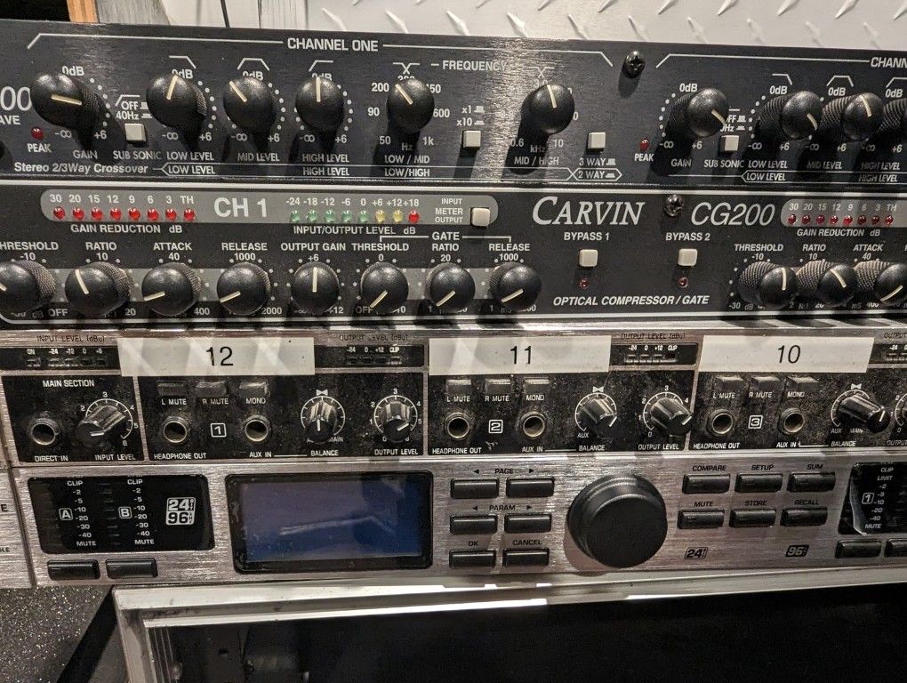 Carvin Crossover And Compressor/ Behringer for Sale in Lakewood, CA ...