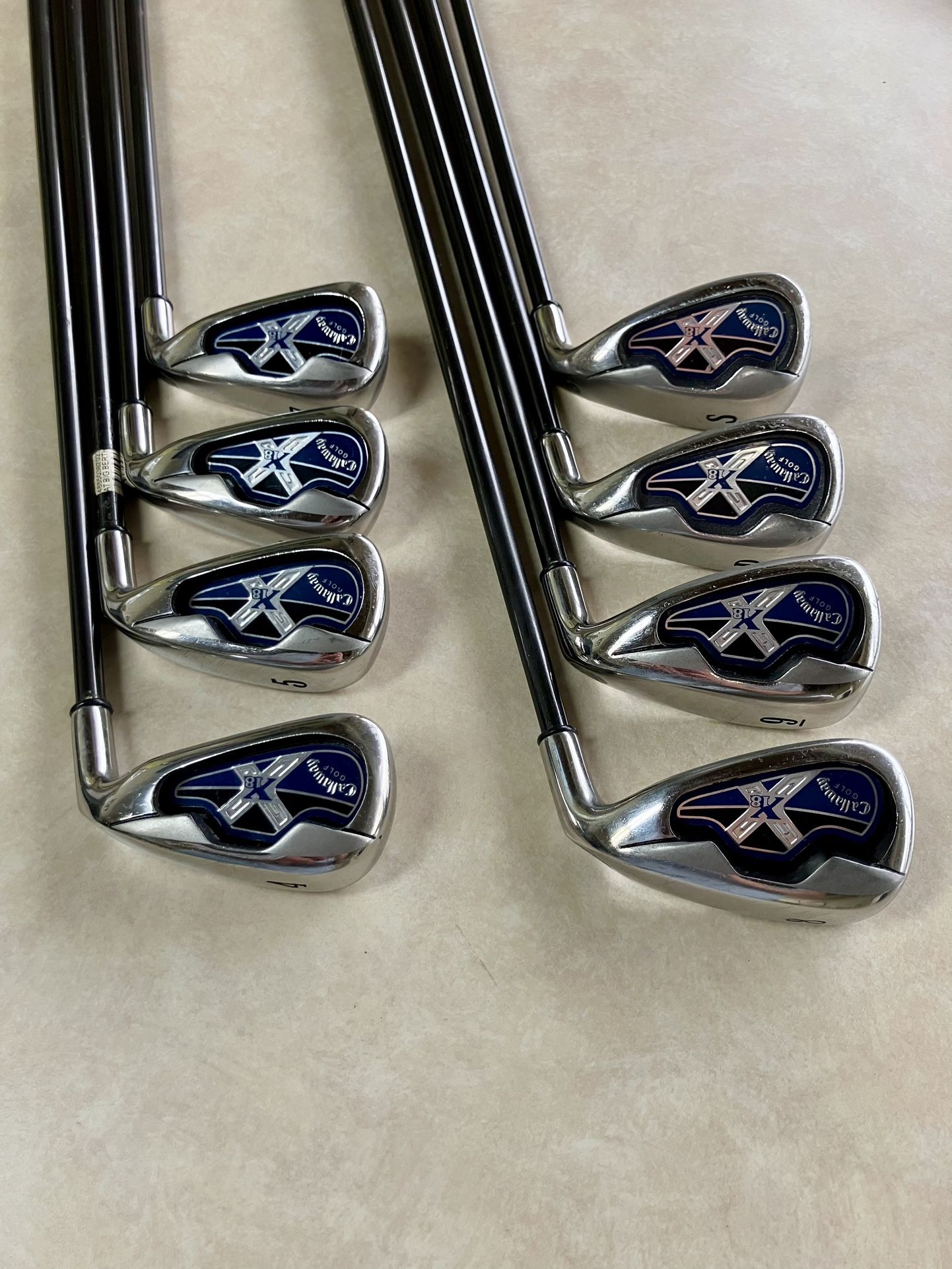 Callaway X18 Irons Set Golf Clubs Set for Sale in Newport Beach, CA ...