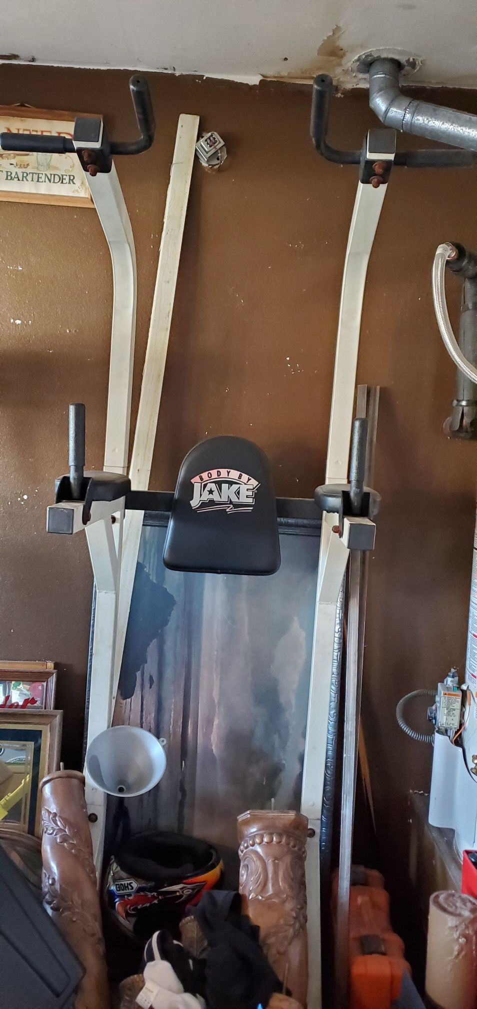Body By Jake Pull-Up/Dip/Knee Raise Power Tower for Sale in Moreno ...