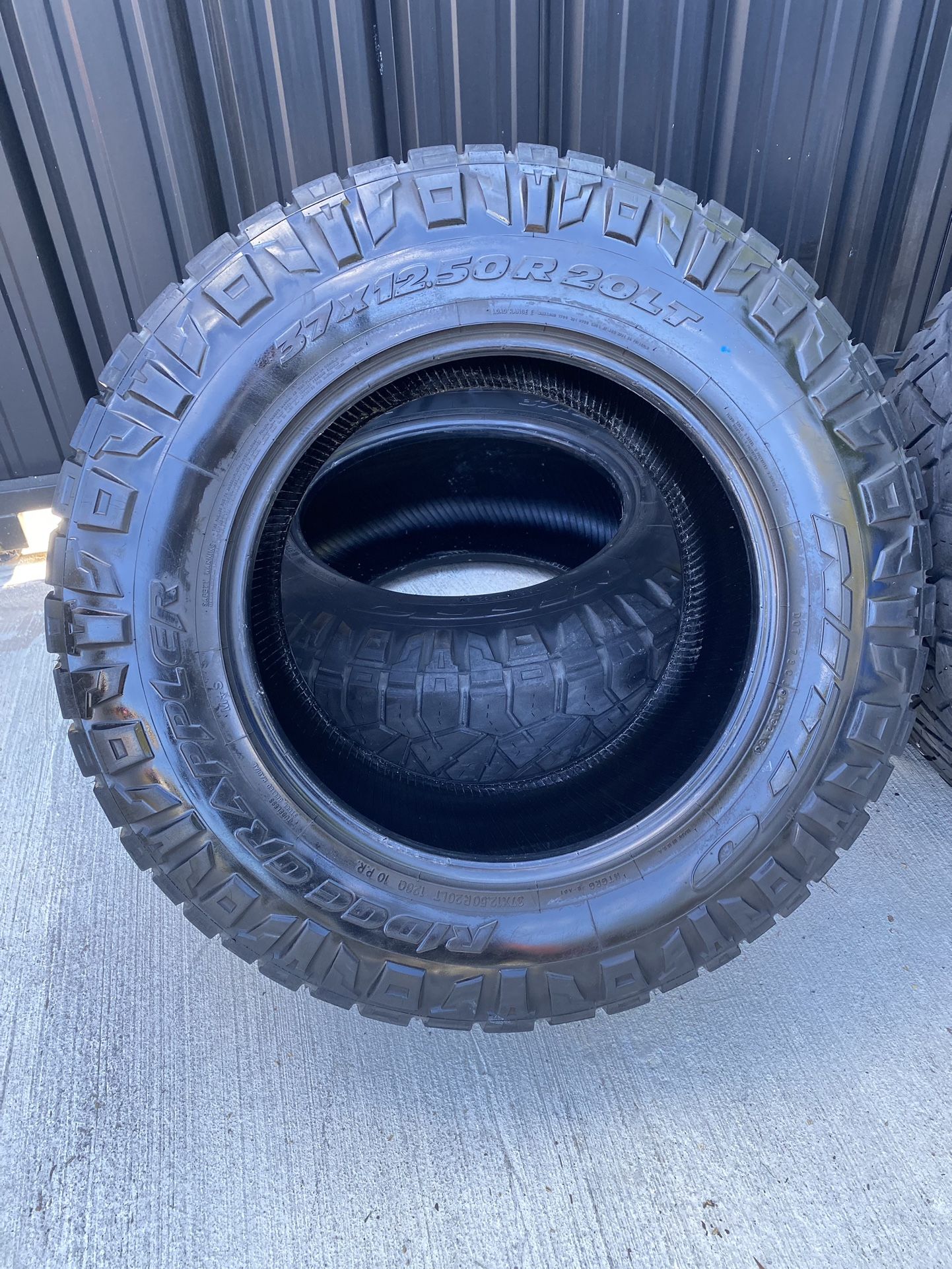 Nitto Ridge Grappler Tires 20x12.50x37 for Sale in Houston, TX - OfferUp