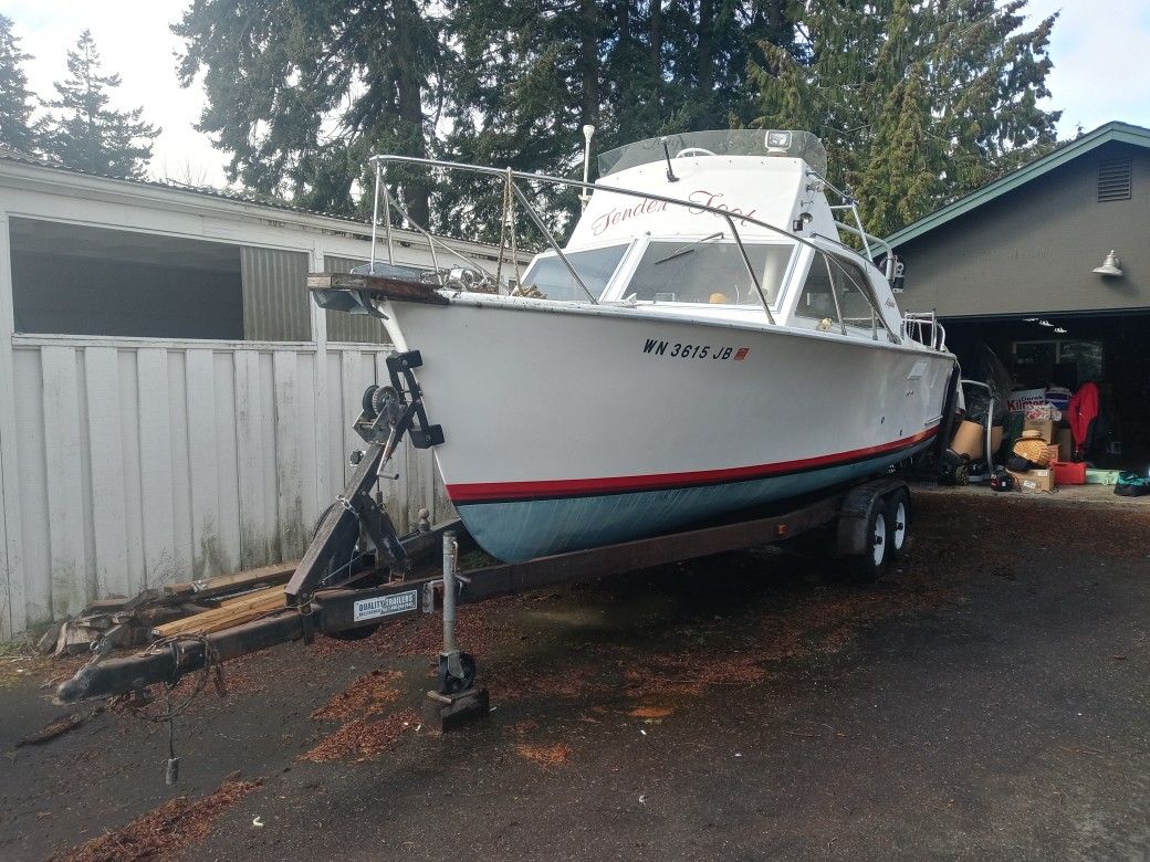 1968 25ft. Alglas Inboard. Turn Key for Sale in Bremerton, WA - OfferUp