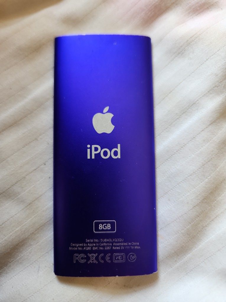 Ipod Nano 5th Generation Purple