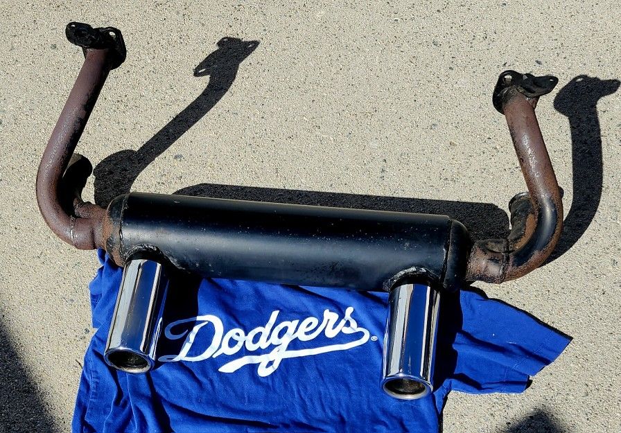 VW Bug Beetle 2 Tip Chrome Exhaust Glass Pack Muffler for Sale in Pico ...