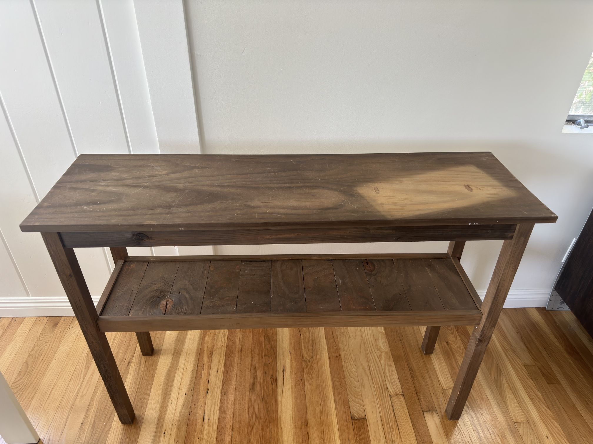 $55 Buffet sideboard Side Table - Handmade Real Wood for Sale in Los ...