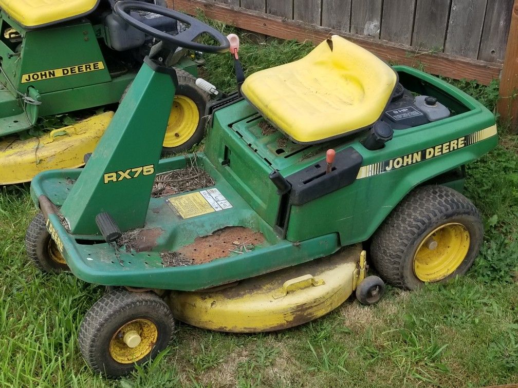 John Deere Rx75 Mower for Sale in Vancouver, WA - OfferUp