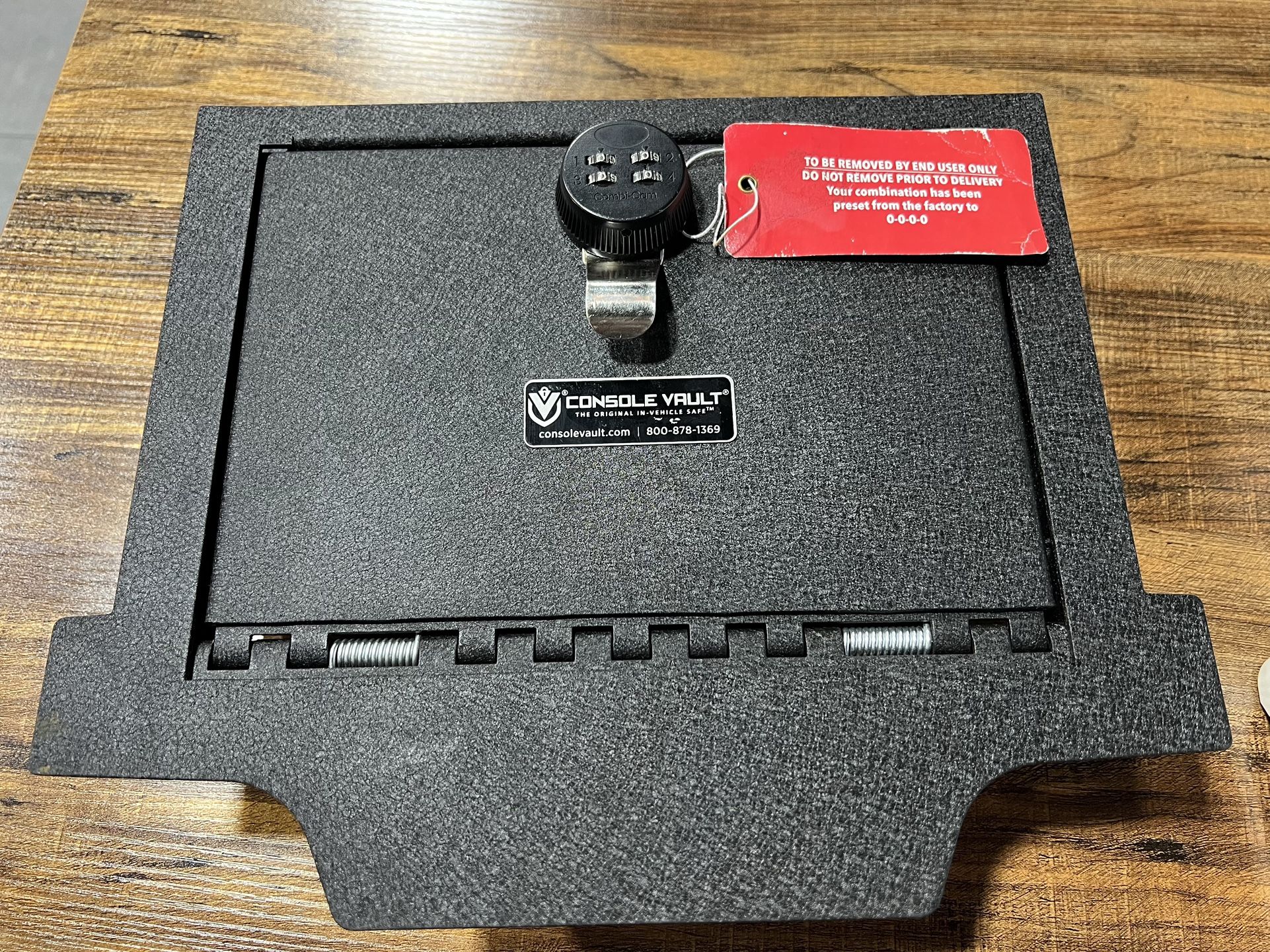 CONSOLE VAULT DODGE RAM 1500/2500/3500 CENTER CONSOLE SAFE: 2019-2024 ...