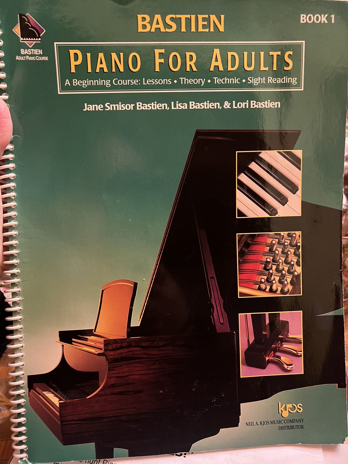Bastien Piano for Adults Book 1 & 2 (2 Book Set with Online Audio) for ...