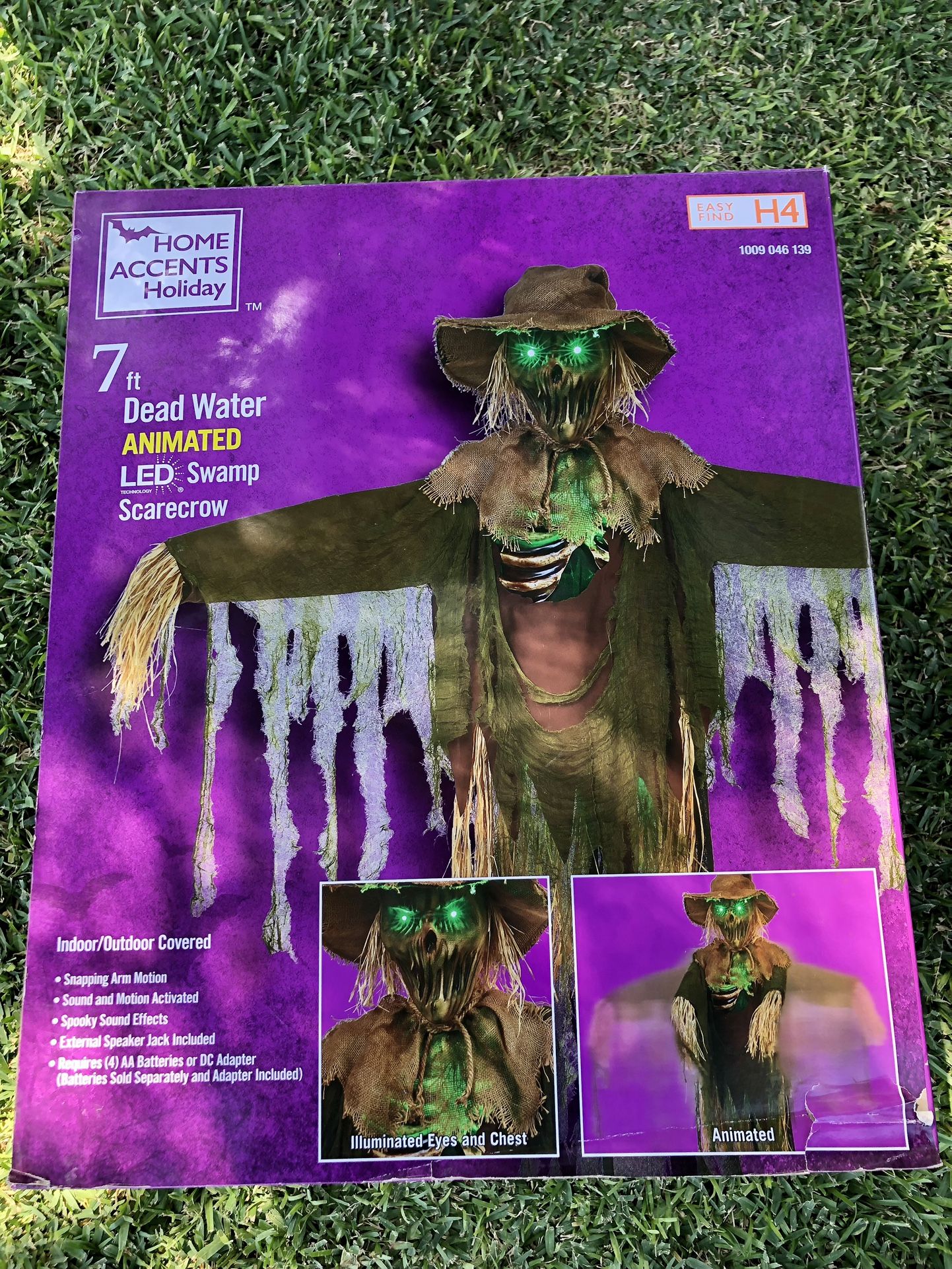 Home Depot Halloween Holiday Accents 7ft Animated LED Dead Water Swamp ...