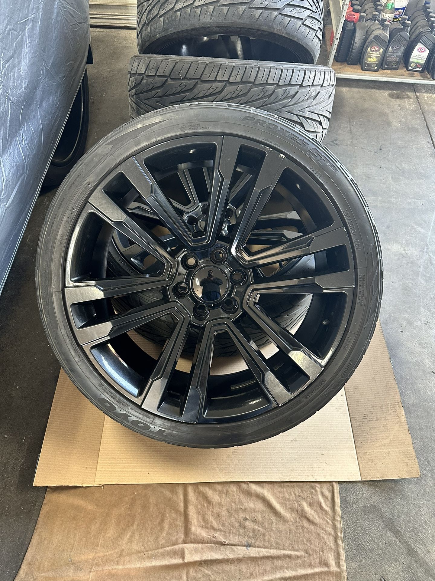 24 Inch Rims Wheels Toyo Proxes 3 for Sale in Modesto, CA - OfferUp