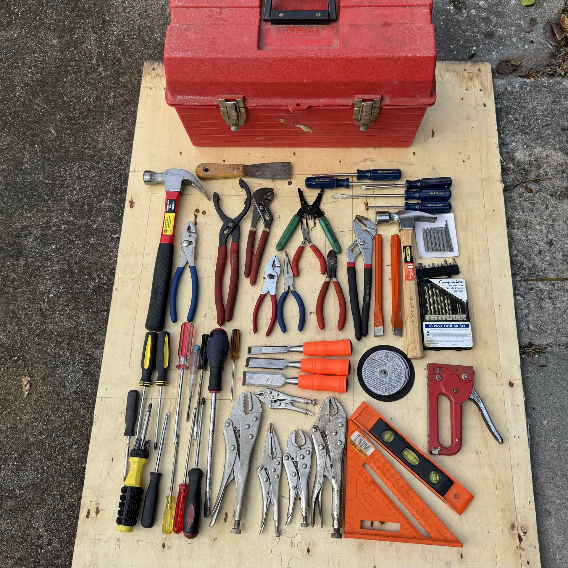 Tools And Toolbox Over 50 Pieces for Sale in Boca Raton, FL - OfferUp