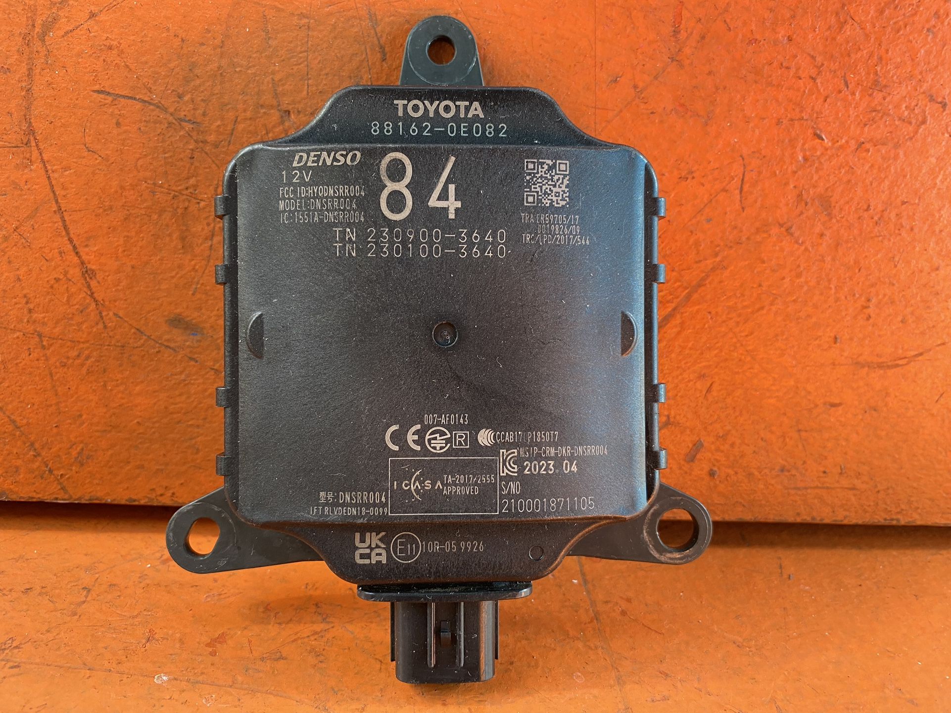 2023 2024 Toyota Highlander Blind Spot Sensor Radar Module OEM 88162 ...