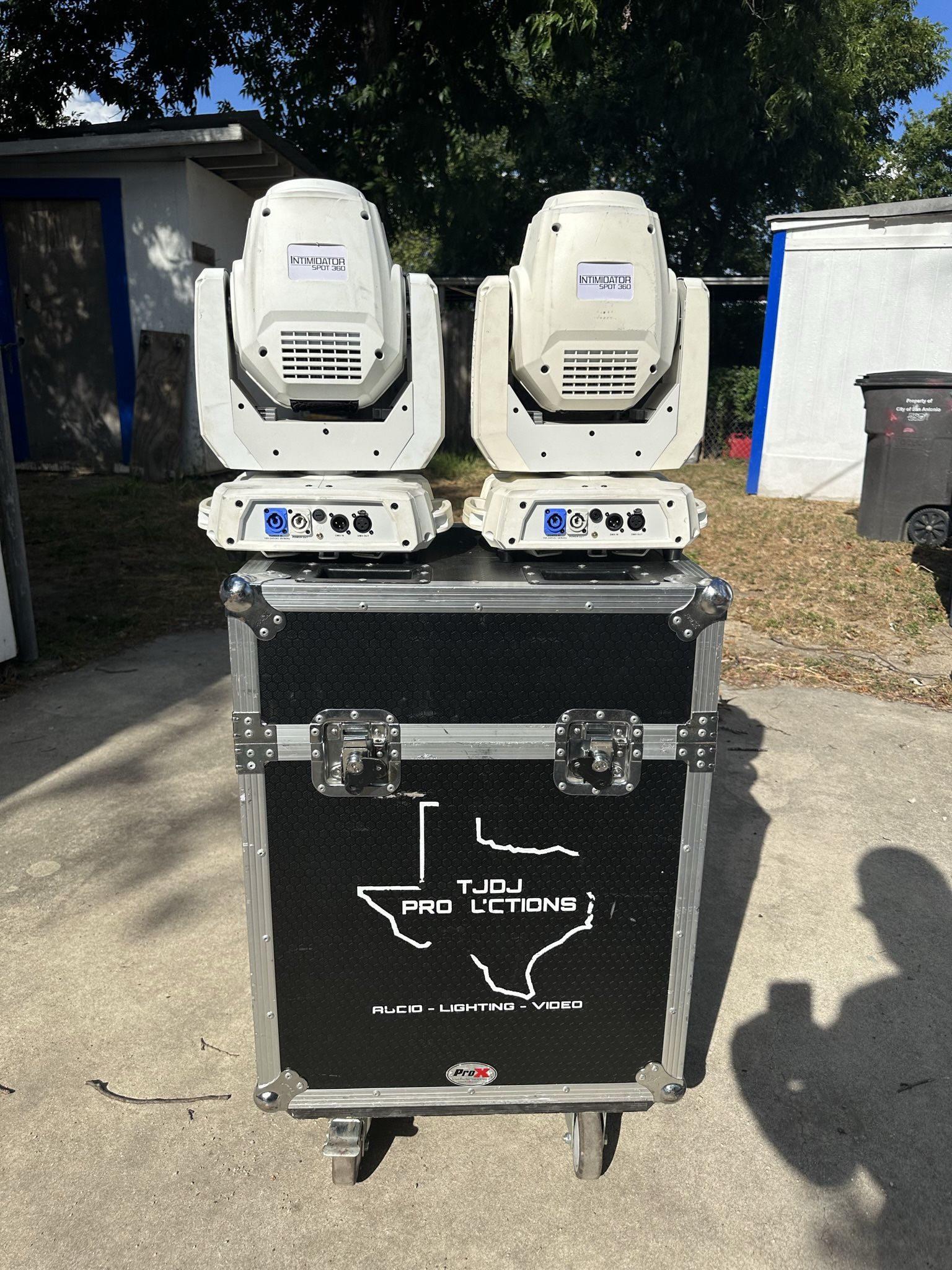 (2) Chauvet Intimidator Spot 360 w/ Case for Sale in San Antonio, TX ...