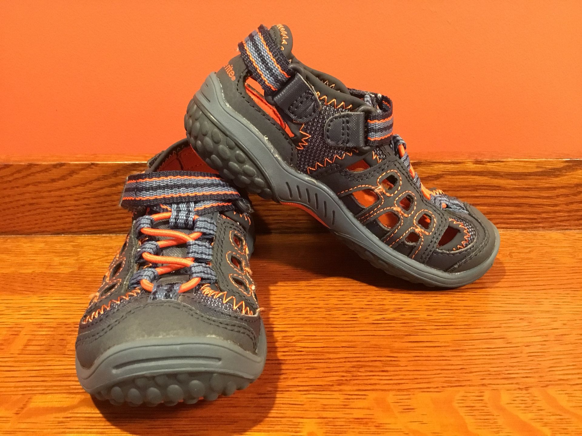 Stride Rite Marlin Toddler Child Water Shoes Sandals Washable Size 9.5W ...