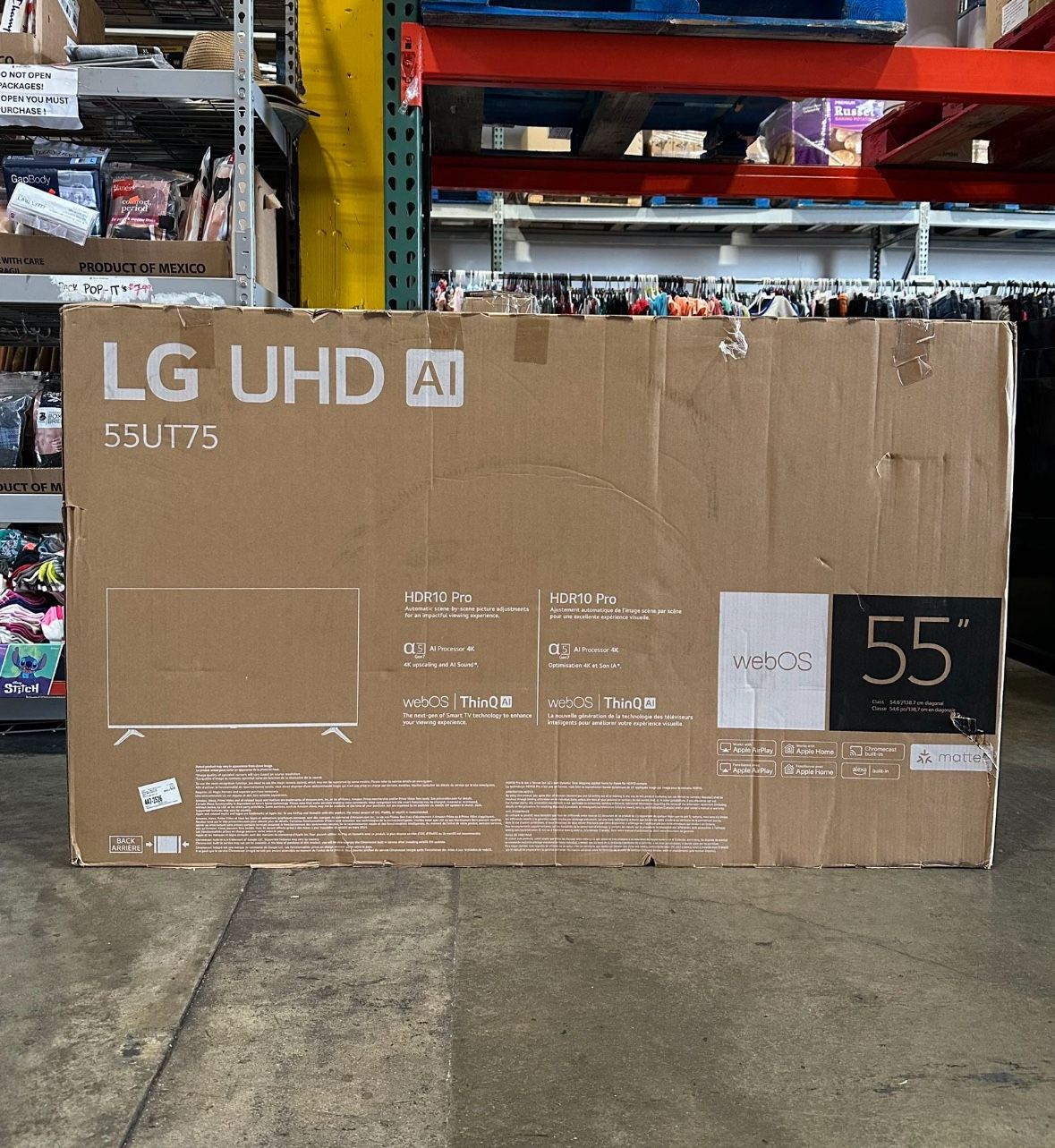 LG 55” UHD AI Smart TV Brand New In Box for Sale in Cty Of Cmmrce, CA ...