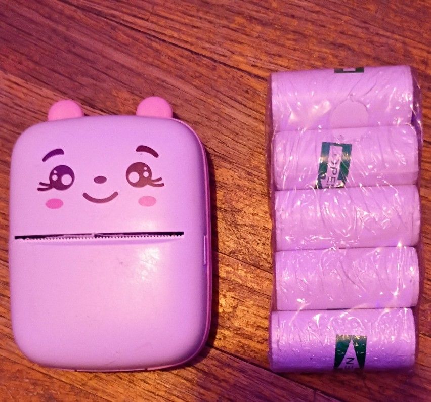 Mini Thermal Printer & 5 Brand New Rolls of Paper for Sale in Wichita ...
