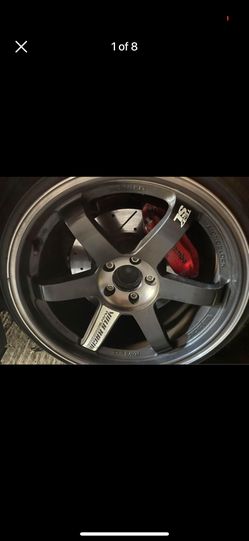 Limited Time Offer Volksracing Rays Te 37 Rims Wheel Tires for Sale in ...