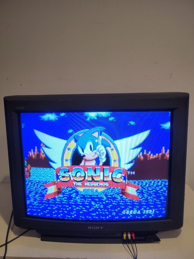 Sony Kv-27v55 27 inch sony crt retro gaming tv for Sale in Los Angeles ...