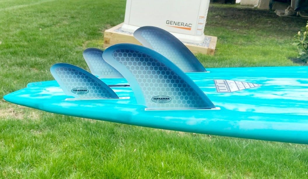 TERRAMAR SurfCo Stretch QUAD SURFBOARD FINS for Sale in Oceanside, CA ...
