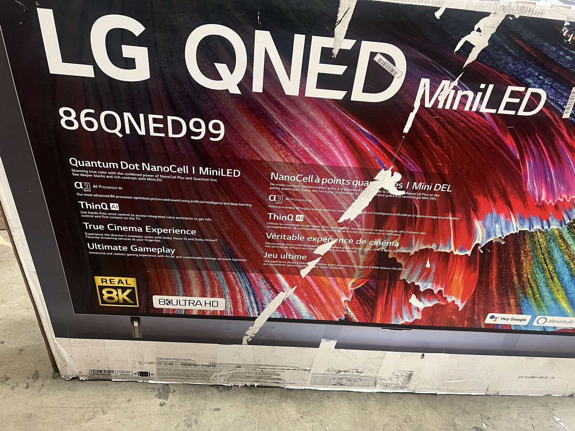 LG 86QNED99UPA Alexa Built-in QNED MiniLED 99 Series 86" 8K Smart UHD ...