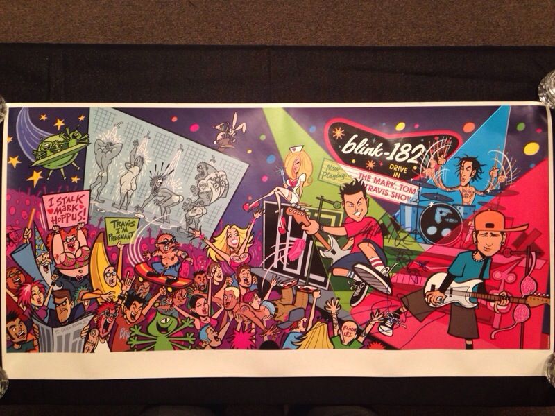 Blink 182 The Mark Tom And Travis Show