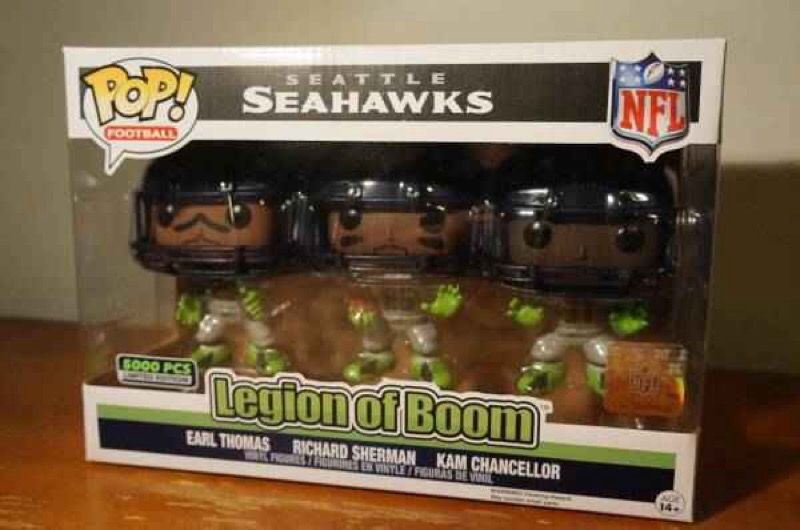 Funko Pop NFL Seattle Seahawks Legion of Boom 3 pack (BRAND NEW) for ...