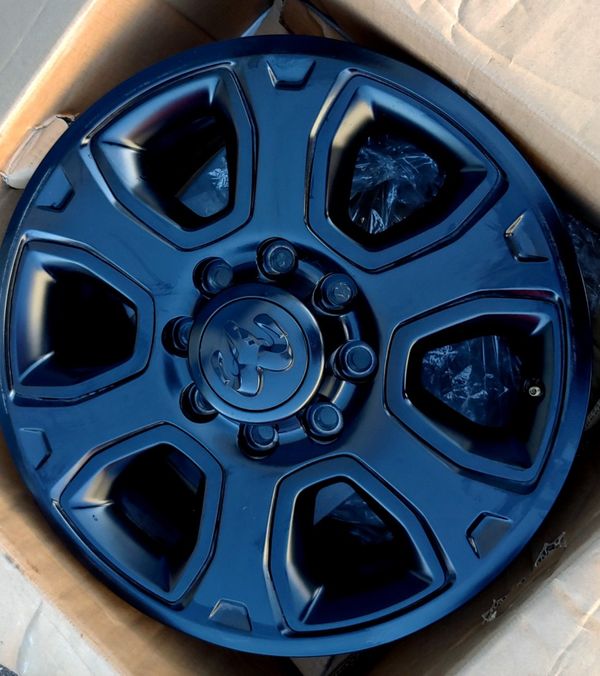 20 Inch Dodge Ram Rims Black Oem