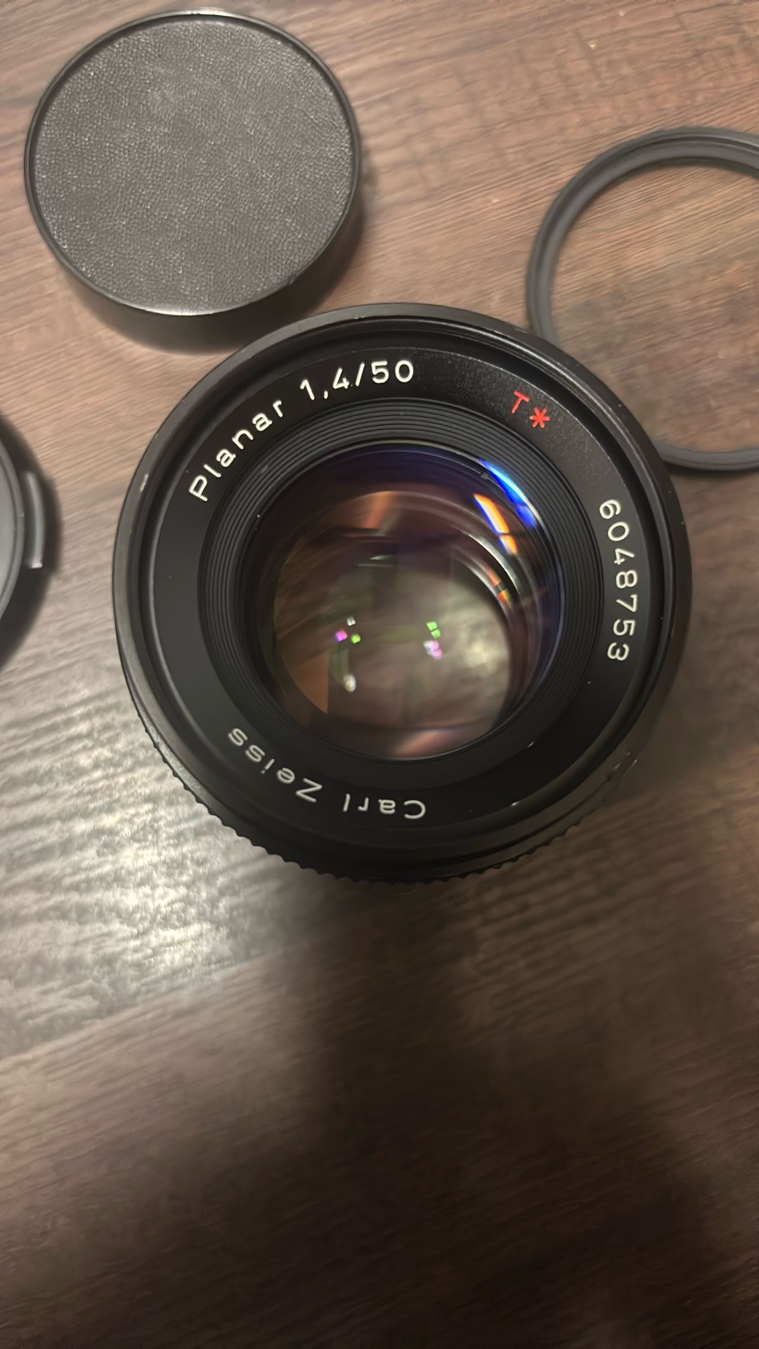 CONTAX Carl Zeiss Planar T* 50mm F1.7 MMJ MF Lens for CY Mount for Sale ...