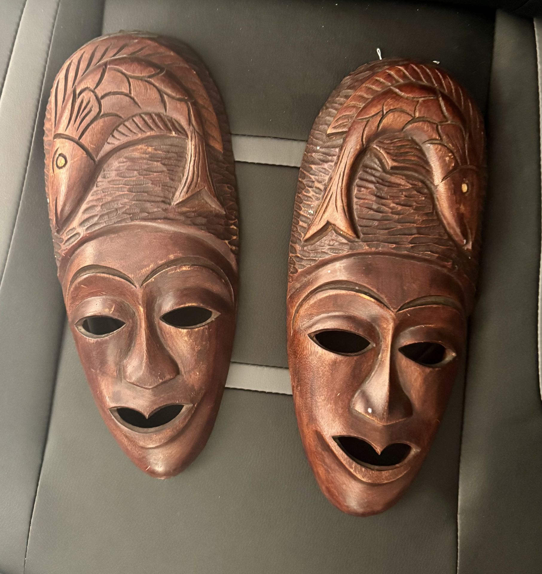 Hand-Carved Wooden Masks – Unique Decorative Art for Sale in Cleveland ...