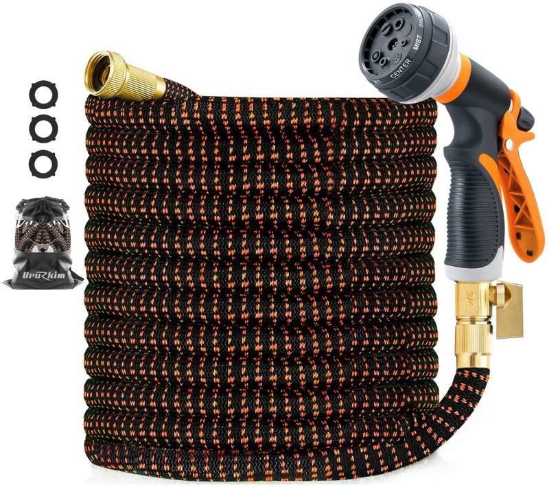 100 ft Expandable Garden Hose,100 Feet Leakproof Lightweight Garden ...