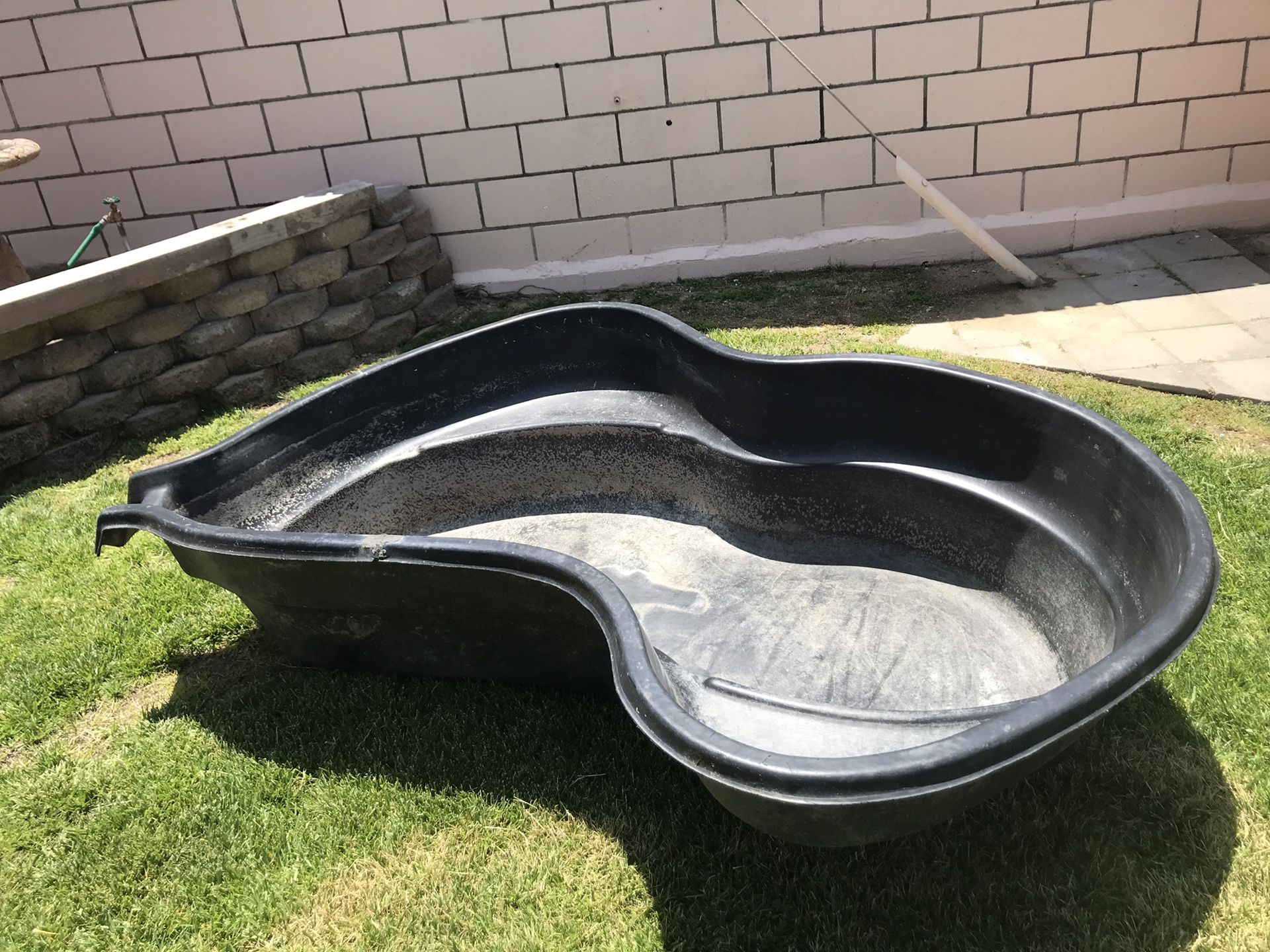 Two preformed ponds 1 is 200 gallon other is 50 gallon for Sale in San ...