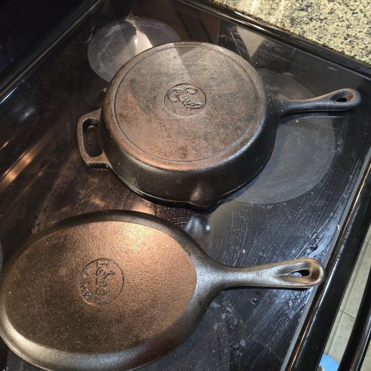 Lodge and Emeril Cast Iron In Good Condition for Sale in San Diego, CA ...