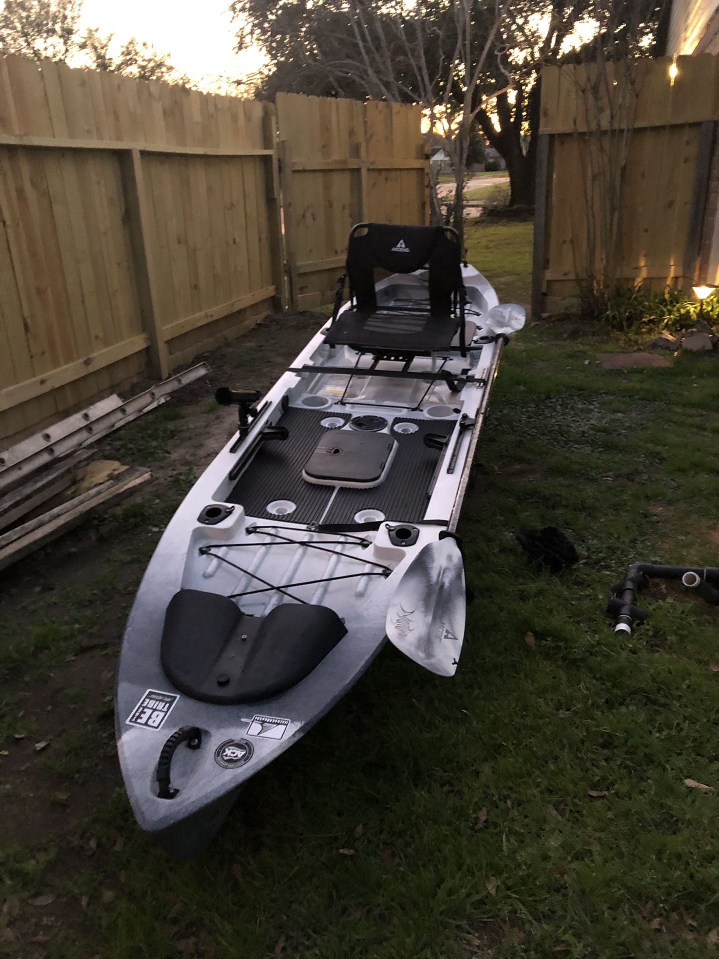 Ascend 128T Fishing kayak for Sale in Cypress, TX - OfferUp