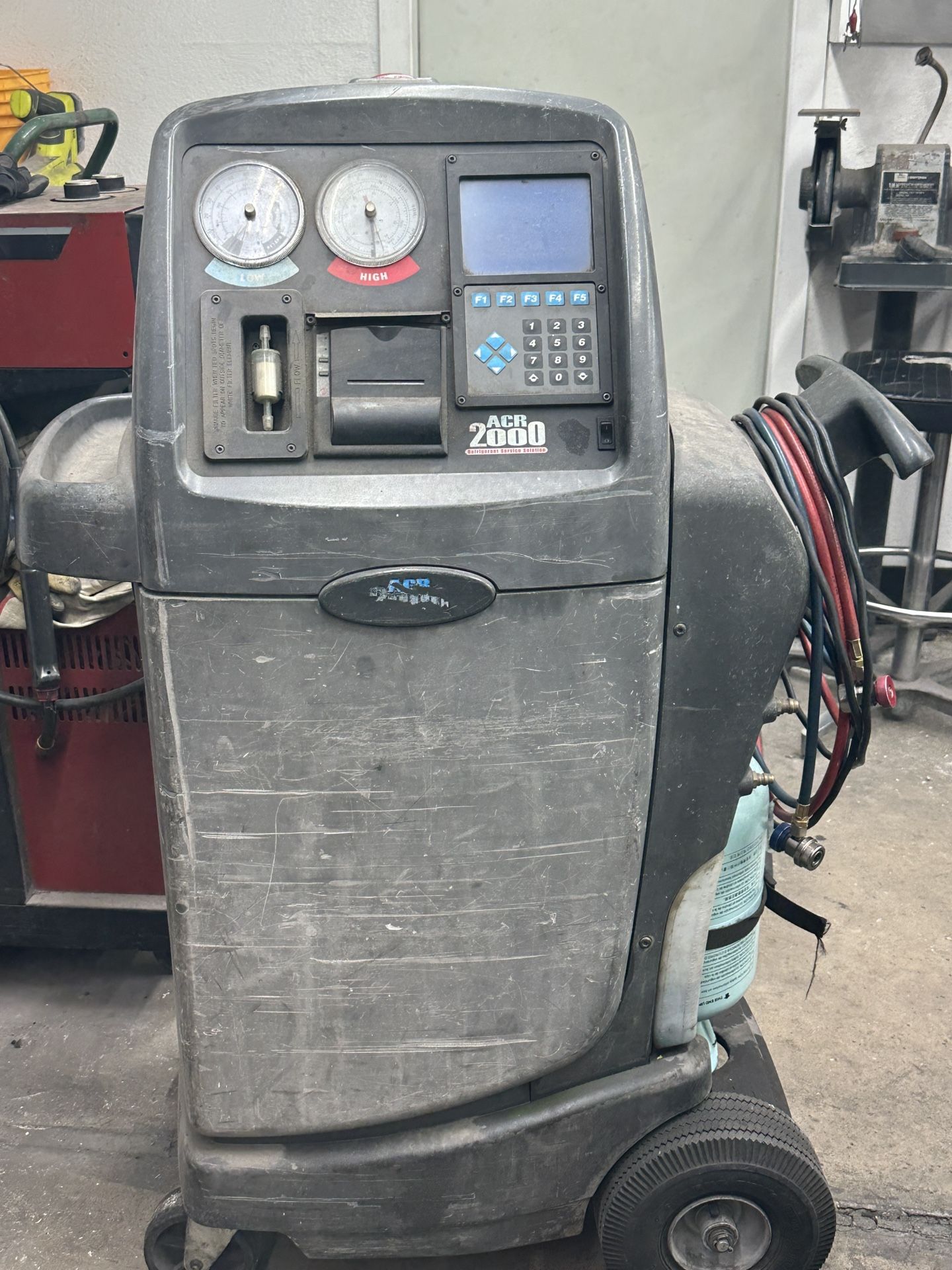 Robinair ARC2000 CoolTech RECOVERY Air Conditioning A/C Recycle Recharge Machine J-43600 ...